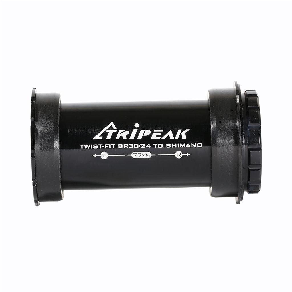 Tripeak BB65 Twist Fit Bottom Bracket (Black) – BUMSONTHESADDLE