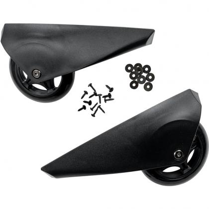 B&W Replacement Wheels For Bike Cases (Black) – BUMSONTHESADDLE