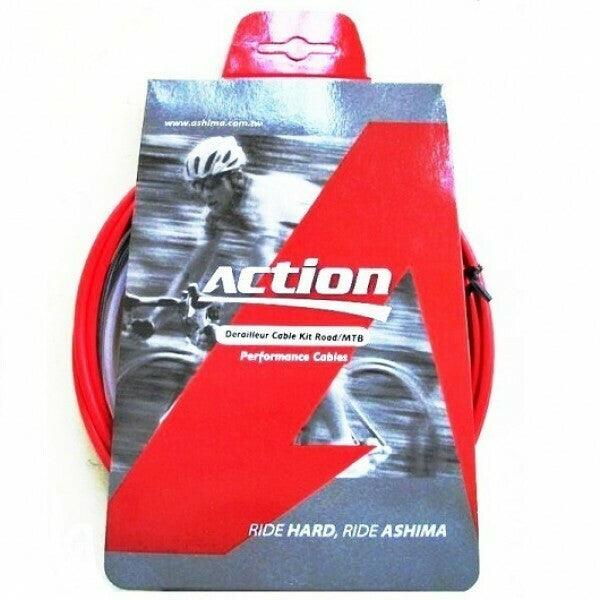 Ashima Gear Outer Casing Kit (Red) – BUMSONTHESADDLE