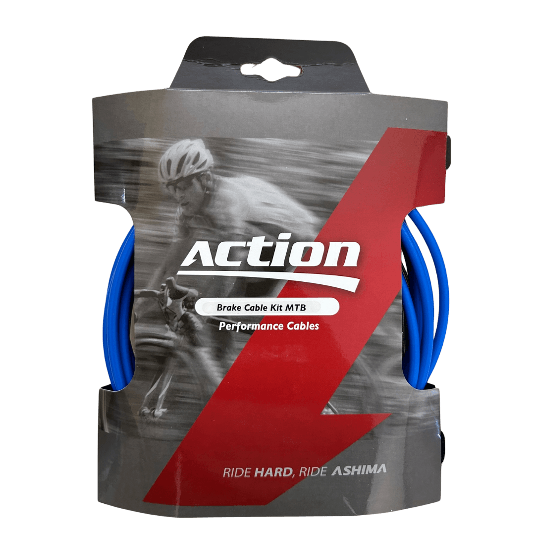 Ashima MTB Brake Outer Casing Kit (Blue) – BUMSONTHESADDLE