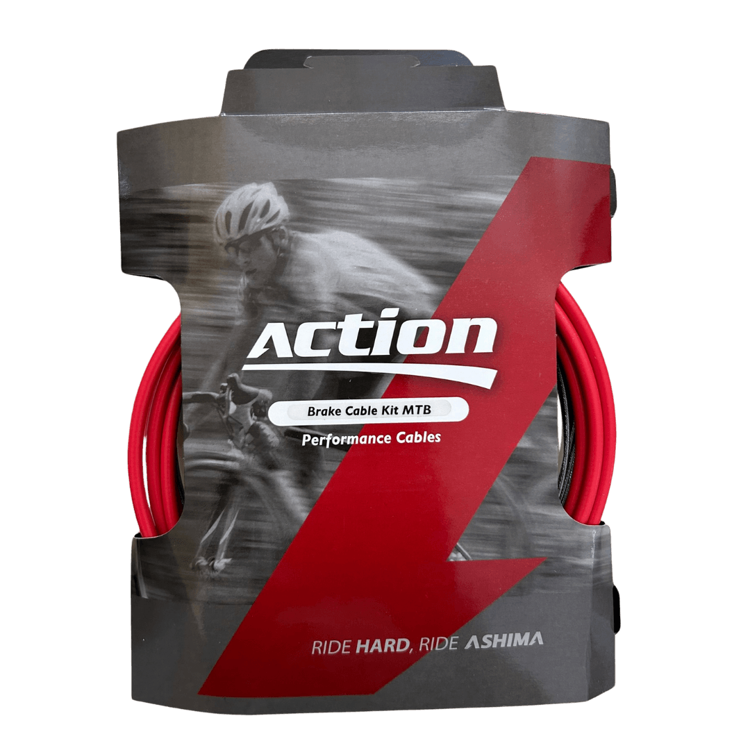 Ashima MTB Brake Outer Casing Kit (Red) – BUMSONTHESADDLE