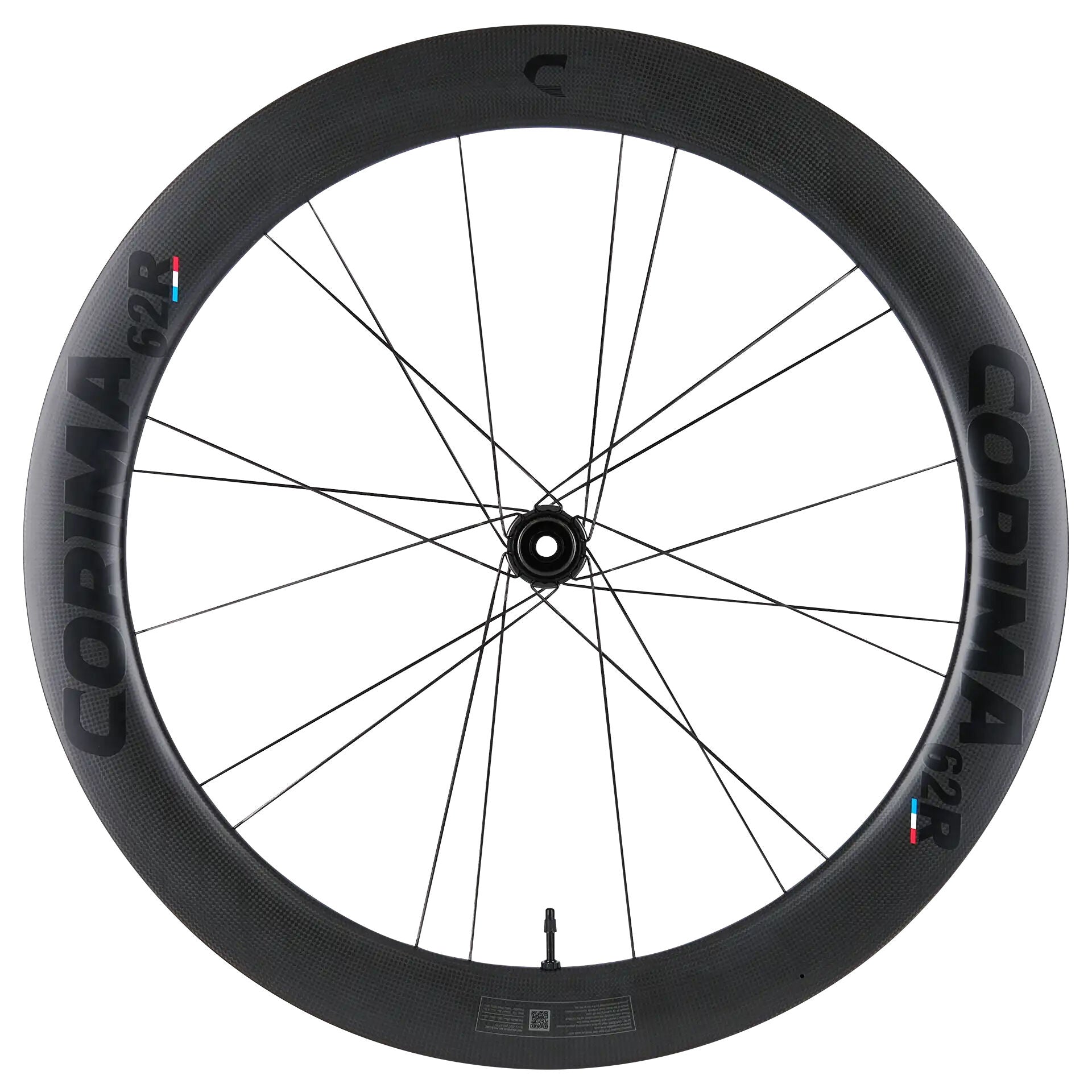 Corima 62R Carbon Tubeless Ready Disc Brake Wheel - Shimano (Mat Black ...